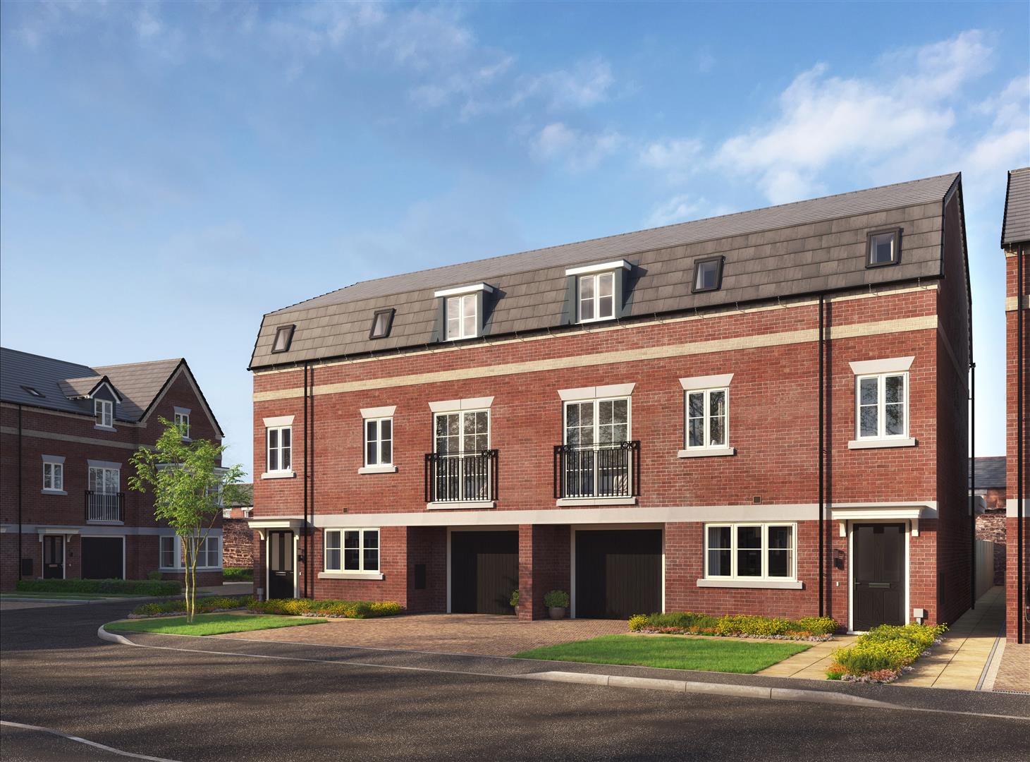 The Manor, Plot 22 - Whitehall Gardens, Monkmoor Road, Shrewsbury, SY2 ...